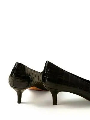 TWINSET Crocodile-effect Pumps