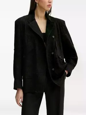IRO PARIS Double-breasted Lurex Overshirt