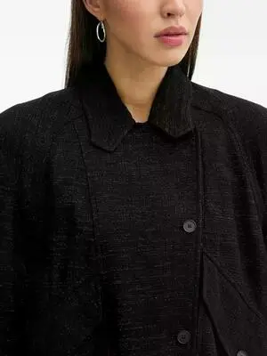 IRO PARIS Double-breasted Lurex Overshirt