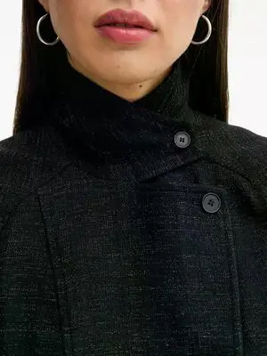 IRO PARIS Double-breasted Lurex Overshirt