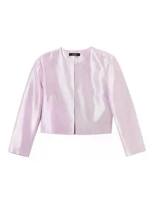 TWINSET Shantung Cropped Jacket