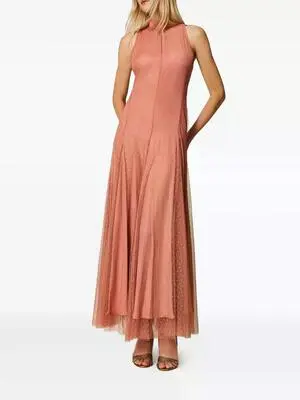 TWINSET Polka-dot Tulle Maxi Dress