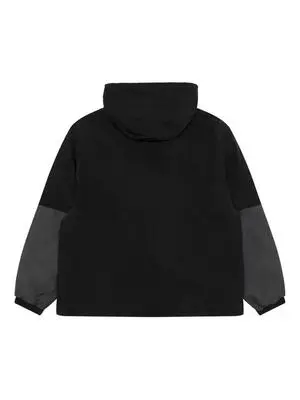 AAPE BY *A BATHING APE Contrast Panel Zip-up Jacket With Logo Detail
