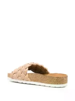 BUGATTI Woven Leather Sandals