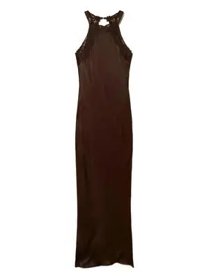 TWINSET Lace-insert Maxi Dress
