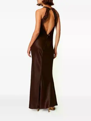 TWINSET Lace-insert Maxi Dress