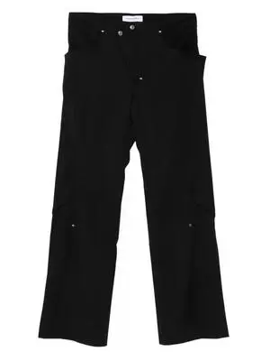 KIKO KOSTADINOV Studded Embellishment Trousers - Black