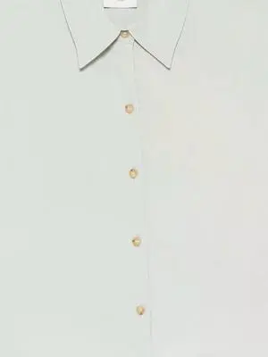 ALYSI Silk Blouse - Green