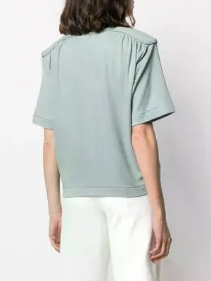 Remain Birger Christensen Round Neck Short-sleeved T-shirt