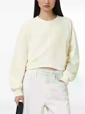 ALLSAINTS Drawstring Detail Sweatshirt - Neutrals