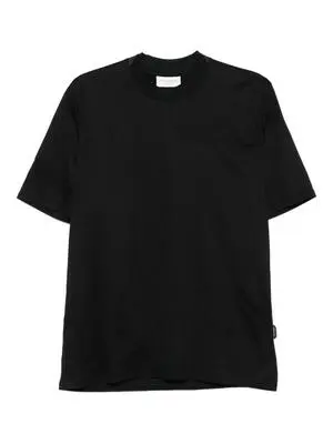 YES LONDON Panelled Crew-neck T-shirt - Black