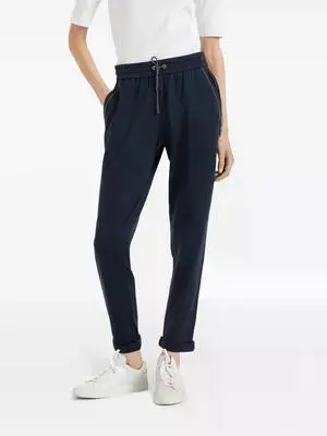 Brunello Cucinelli Drawstring Track Pants - Blue