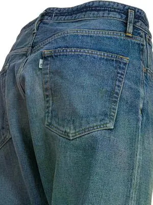 NONNATIVE Button-fly Straight-leg Jeans