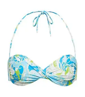 Melissa Odabash Martinique Bikini Top - Blue