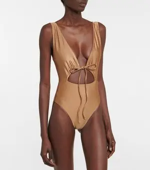 Jade Swim Cava Cutout Swimsuit