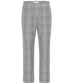 Velvet By Graham & Spencer Abigail High-rise Straight Pants - Grey