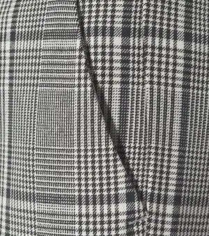 Velvet By Graham & Spencer Abigail High-rise Straight Leg Plaid Trousers