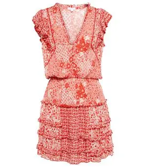Poupette St Barth Paulina Floral Minidress - Multicoloured