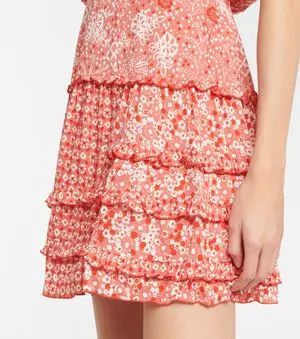 Poupette St Barth Paulina Floral Minidress
