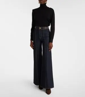 Ulla Johnson Delphine Wide-leg Jeans