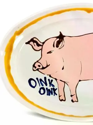 AMUSE LA BOUCHE Pig Oval Platter