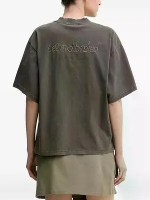 WON HUNDRED Embroidered Detail T-shirt