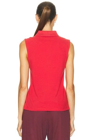 FLORE FLORE Sleeveless Polo Shirt