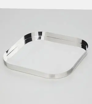 Christofle K + T -plated Tray