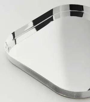 Christofle K + T -plated Tray