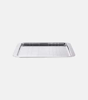 Christofle Graphik -plated Tray - Silver