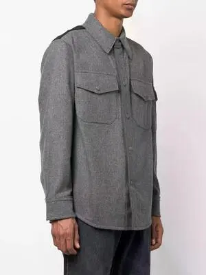 Helmut Lang Button-up Long-sleeve Shirt