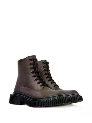 Camper Pix Berlin Lace-up Boots - Brown