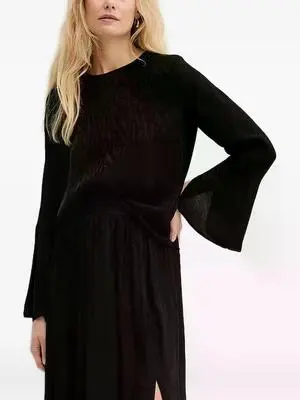 Armani Exchange Bell Sleeve Blouse - Black