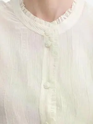 Munthe Ruffled Tiered Sleeveless Blouse