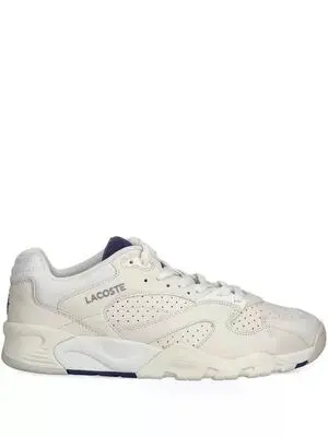 Lacoste Perforated Leather Lace-up Sneakers