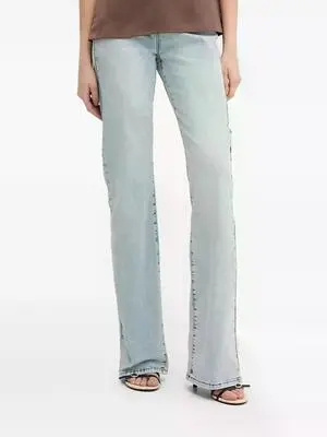 Patrizia Pepe Smocked-back Strapless Top