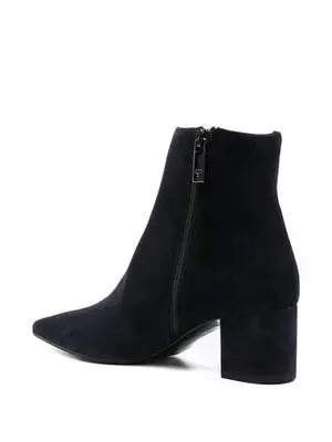 THEA MIKA 50mm Pointed-toe Block-heel Boots