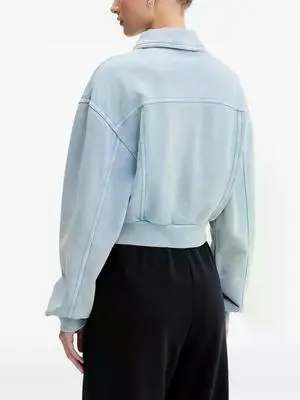 Moschino Cropped Denim Jacket