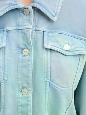 Moschino Cropped Denim Jacket