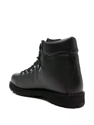 Diemme Leather Lace-up Boots - Black