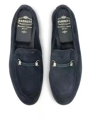 BARRETT Suede Braided Loafers