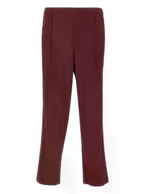 Adidas Side-stripe Elasticated-waistband Trousers - Red