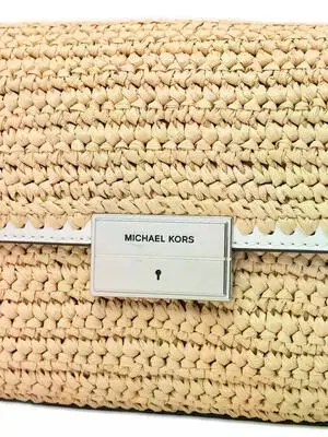 Michael Kors Woven Shoulder Bag