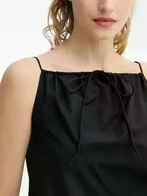BY MALENE BIRGER Lace Trimmed Drawstring Top