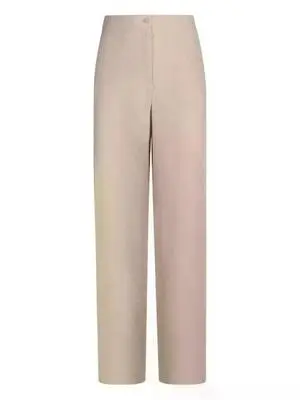 Emporio Armani Button-fastening Trousers - Neutrals