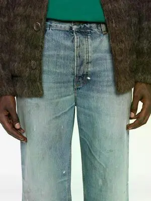 HAIKURE Five-pocket Paint-splatter Jeans