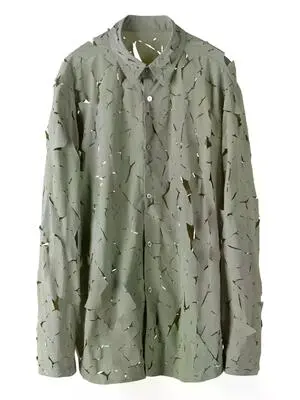 POST ARCHIVE FACTION Cut-out Shirt