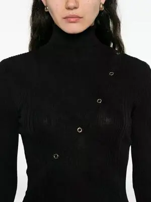 Patrizia Pepe Ribbed-knit Dress