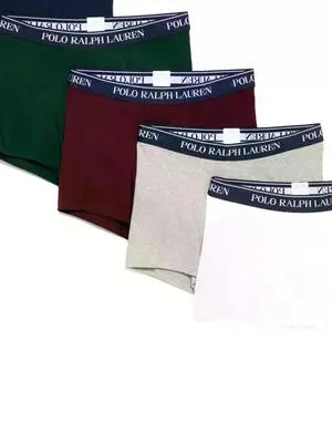 Polo Ralph Lauren Logo-waistband Briefs - Red