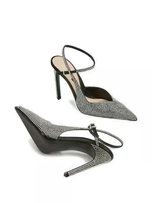 Gucci 105mm Crystal-embellished Slingback Pumps